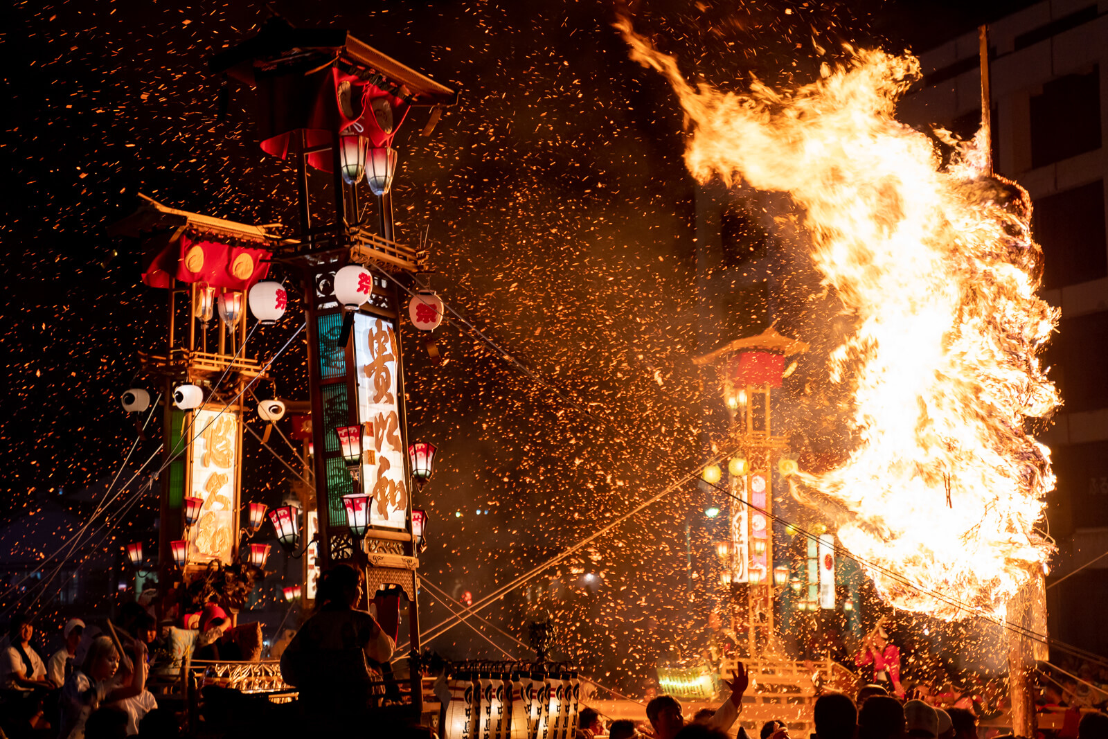 【写真】あばれ祭り（石川県能登町宇出津キリコ祭り）（2019/7/5）|VR:北陸