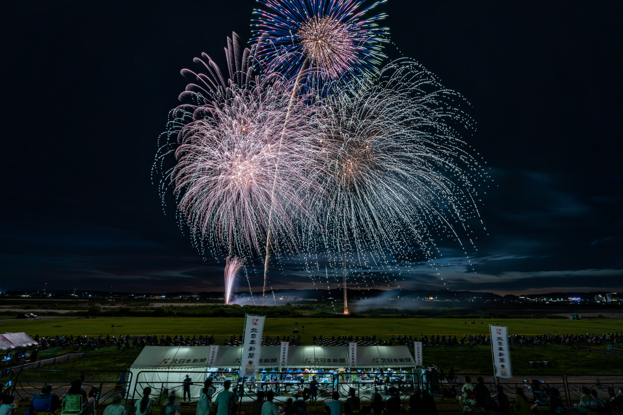 【写真】北日本新聞納涼花火大会(富山会場)（2022/8/1）|VR:北陸